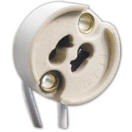 GU7 Base Halogen Socket with Leads | GU7 Base Halogen Socket with Leads ...