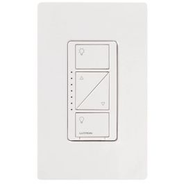 Lutron Caseta PD-6WCL-WH 600W In-Wall Dimmer - White | BulbsDepot.com
